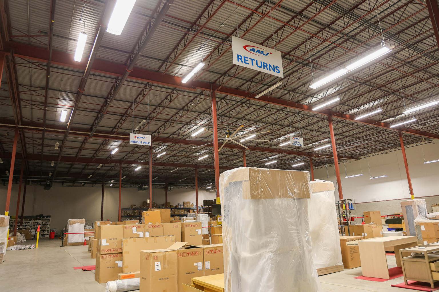End-to-End (e2e) Logistics Solutions for Businesses | AMJ Logistics